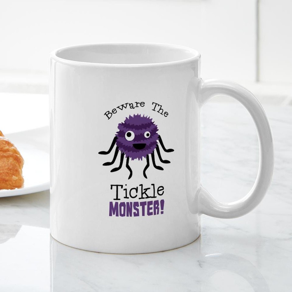 CafePress Beware The Tickle Monster! Mugs 11 oz Ceramic Mug (1271887486 ...