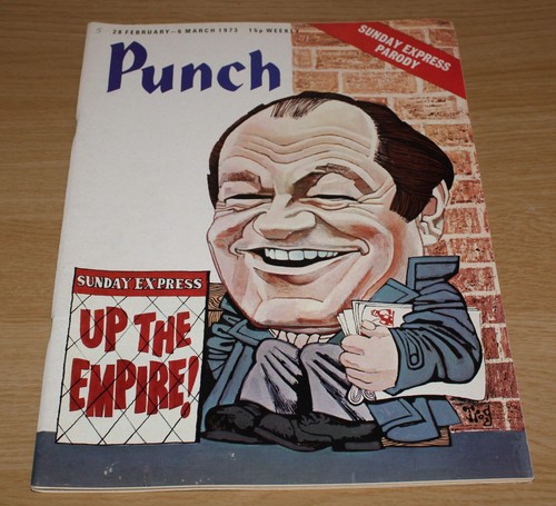 Vintage Punch Magazine 28 February -6 March 1973 Up The Empire | eBay