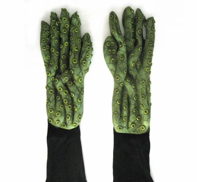Octopus Tentacles Cthulhu Hands Green Sea Monster Adult Halloween ...
