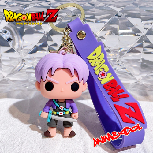 Dragon Ball Super Z Trunks Goku Vegeta Frieza Buu Cell Anime Keychain ...