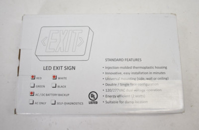 Exit Signs - Exit Signs Emergi Lite