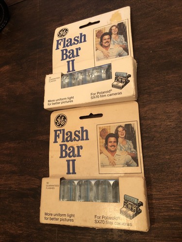 Vintage General Electric Flash Bar Polaroid SX 70 Lot Of 2 43168990387| eBay