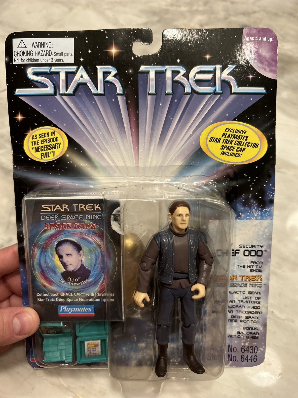 Star Trek Action Figure Security Chief Odo 1996 Playmates Toys #6446 ...