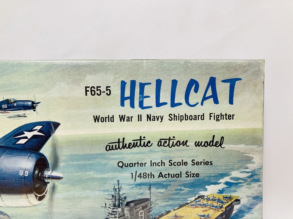 Monogram 1:48 F65-5 Hellcat Plastic model | eBay