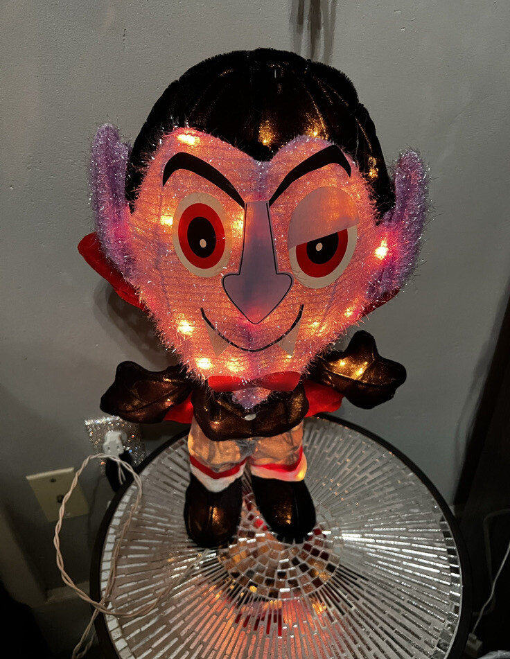 Halloween Vampire Lighted Vampire Bat With LED Eyes 120cm Buy For 🎃