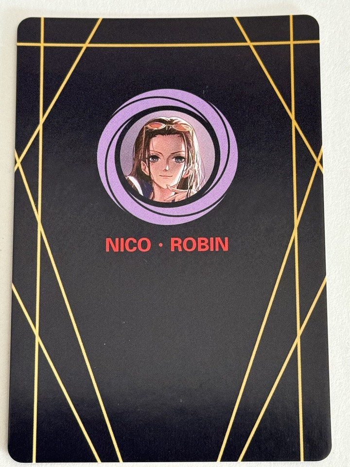 NICO ROBIN ONE PIECE Holographic Custom Art Goddess Story Anime Card | eBay
