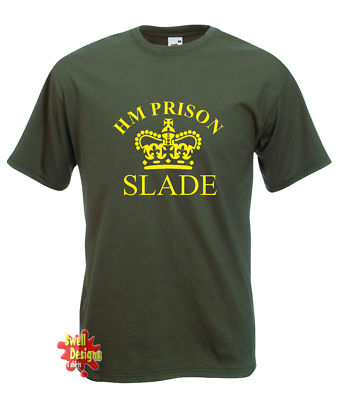 HM Slade Prison PORRIDGE Ronnie Barker tribute T Shirt | eBay