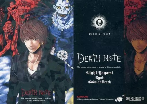 Trading Card Death Note Special Edition P11 Yagami Light Ryuk Grim ...