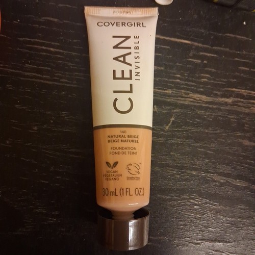 Covergirl Clean Invisible Foundation in Natural Beige 1 fl oz NEW | eBay