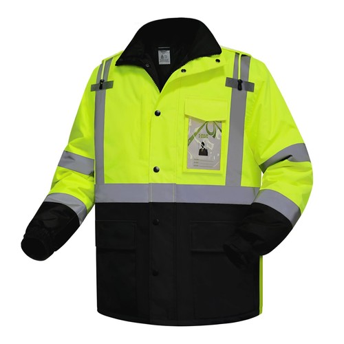Hi Vis Jackets for Men, Safety Jackets for Men& Women, Reflective ...