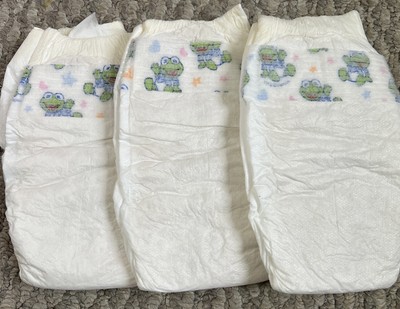 Vintage 80s 90s Muppet Babies Kermit The Frog Baby Diapers Lot Of 3 Jim ...
