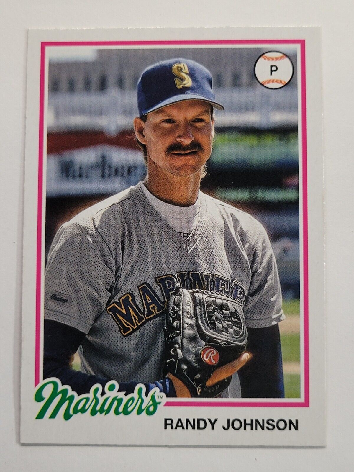 Randy Johnson Mariners Baseball Card