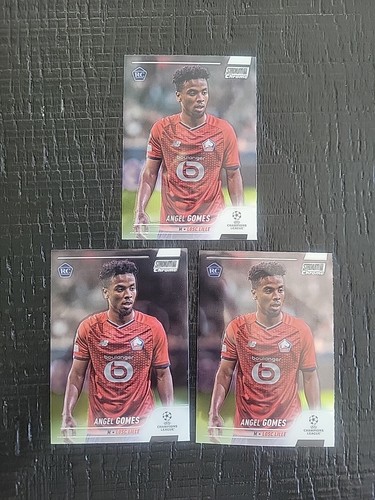 3 X 2021-22 Topps Stadium Club Chrome Angel Gomes Rookie Card RC #52 ...
