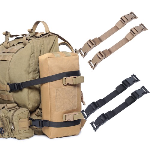 Tactical MOLLE Straps for Tactical Gear Backpack Accessory Luggage ...