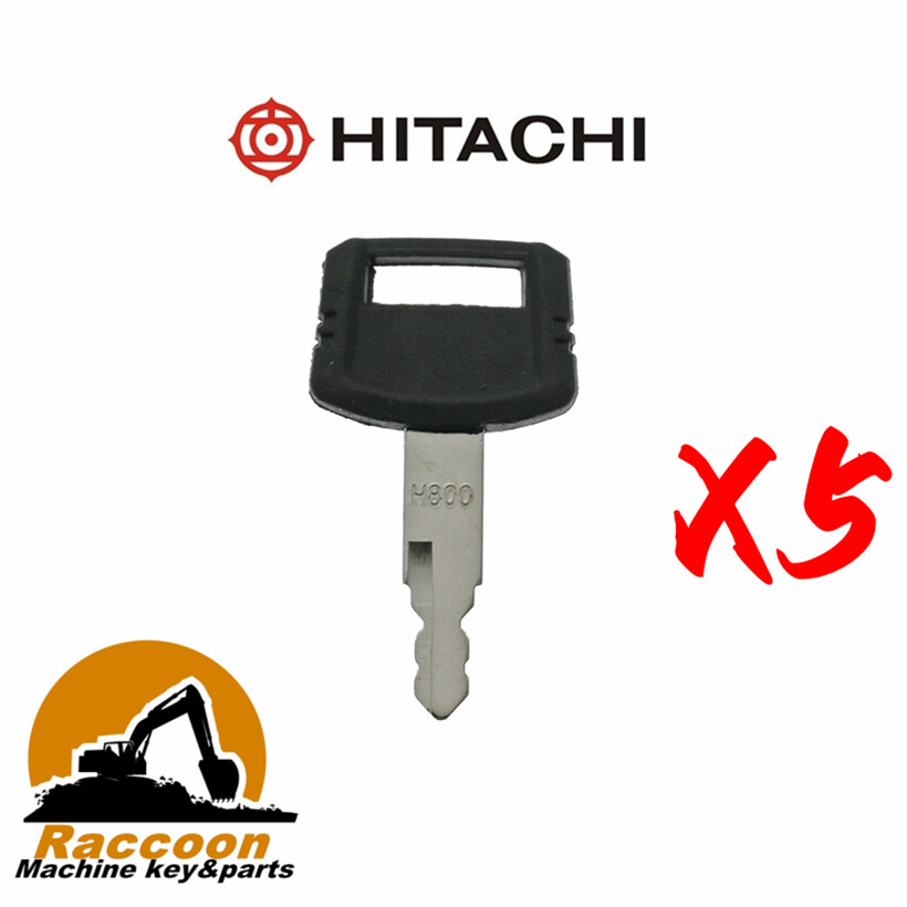 5pcs Fits Hitachi H800 Excavator Forester Mini Excavator key | eBay