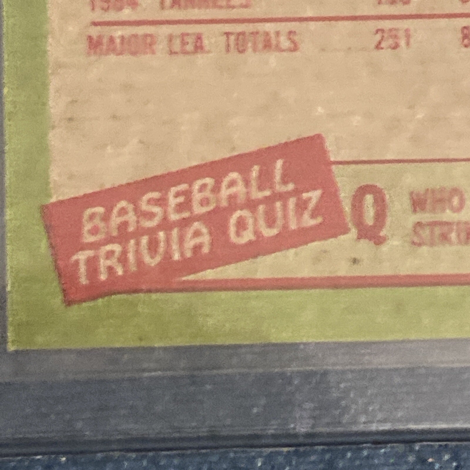 1985 Topps Don Mattingly New York Yankees #665 Error Baseball Card | eBay