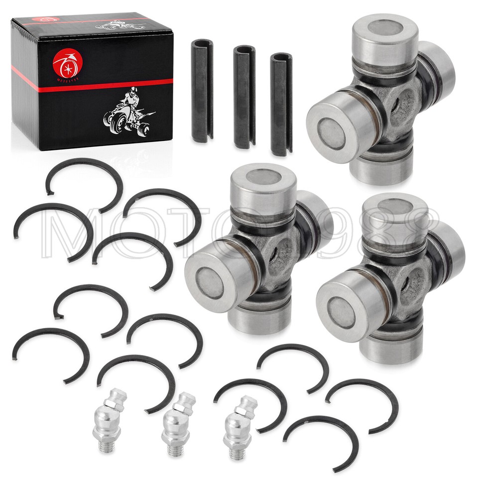 Front Rear Propeller Shaft Bearing Carrier u-joint For Polaris 3515075 ...