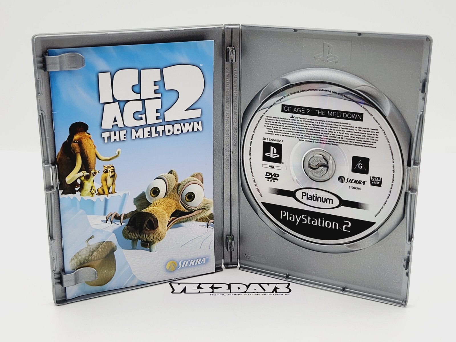 Ice Age 2 The Meltdown PS2 Game Sony PlayStation Complete With Manual ...