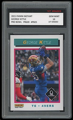 2021 Panini Instant NFL - Pro Bowl George Kittle #PB25 /639 for sale ...