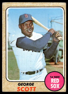 1968 Topps George Scott #233 Boston Red Sox Baseball Card | eBay