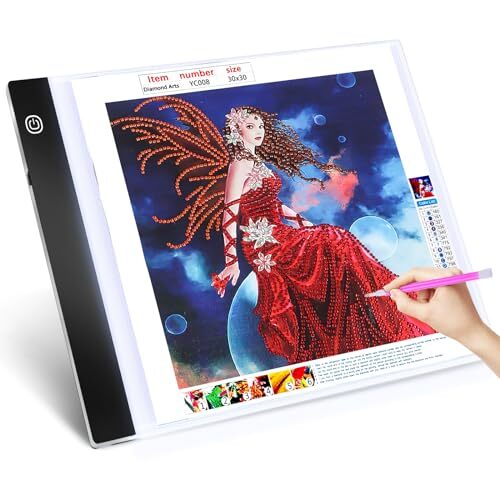 Light Board for Diamond Art, Light Table Tracing Light Box, Ultra-Thin ...