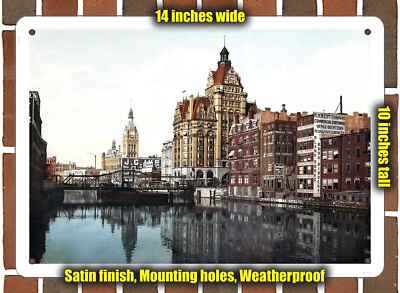 Metal Sign - 1901 View From Sycamore Street Milwaukee- 10x14 inches | eBay