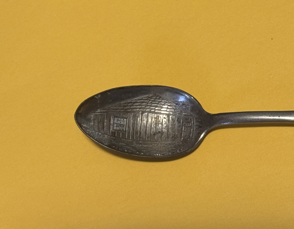 OLD BOSTON Souviner SPOON First School House GEORGE E. HOMER Boston ...