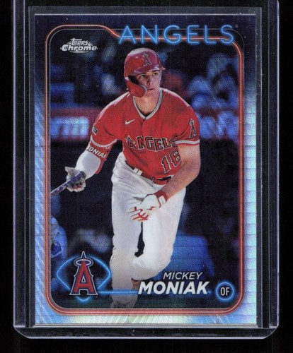 Mickey Moniak 2024 Topps Chrome #51 Prism Refractor | eBay