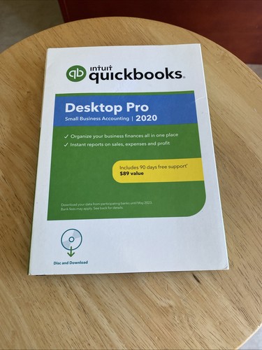 Intuit QuickBooks Desktop Pro 2020 Windows /w Disc & Download (READ) | eBay