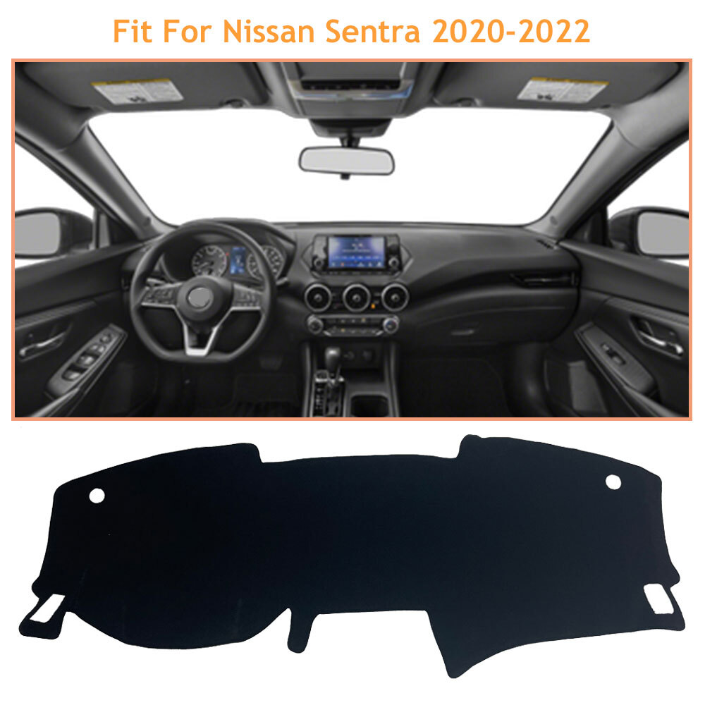 For Nissan Sentra 2020-2022 Black Dash Board Cover Shading Mats ...
