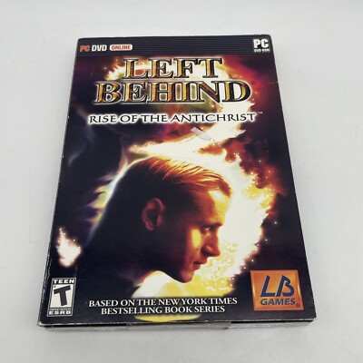 Left Behind Rise of the AntiChrist (windows PC) dvd-rom video game ...