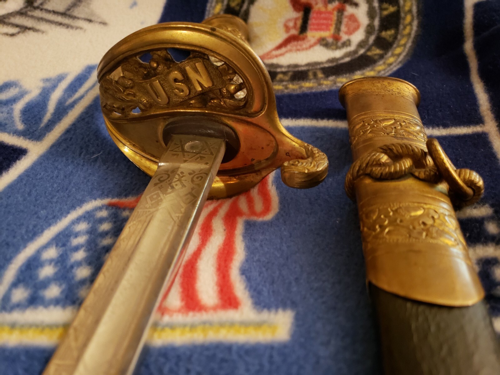 1852 NAVAL OFFICERS SWORD BY JOSEPH STARKEY LONDON. | eBay