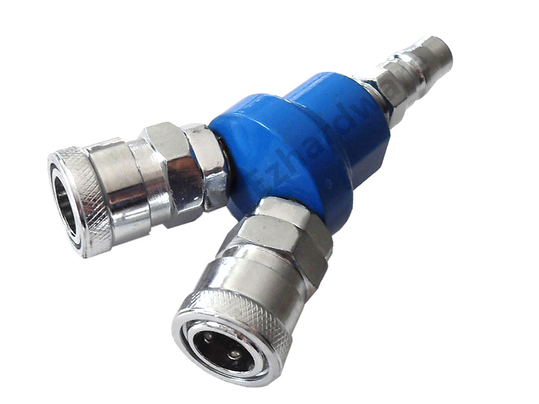 02way 3way 4way pass Air Hose Connector Air Fitting Quick Release Air ...