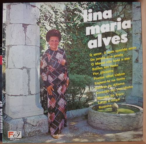 LINA MARIA ALVES FADO PORTUGAL PRESS LP RISO ET RITMO DISCOS FF RECORDS ...