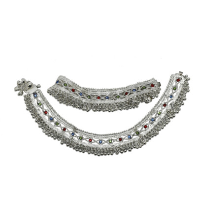 Women Anklet Payal Pajeb Ankle Traditional Soft Bell Jewelry Foot ...