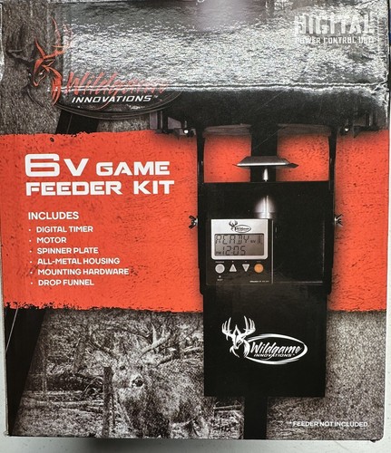 Wildgame Innovations Digital 6 V/Volt Wild Game Feeder Kit MDL# TH-6VD ...
