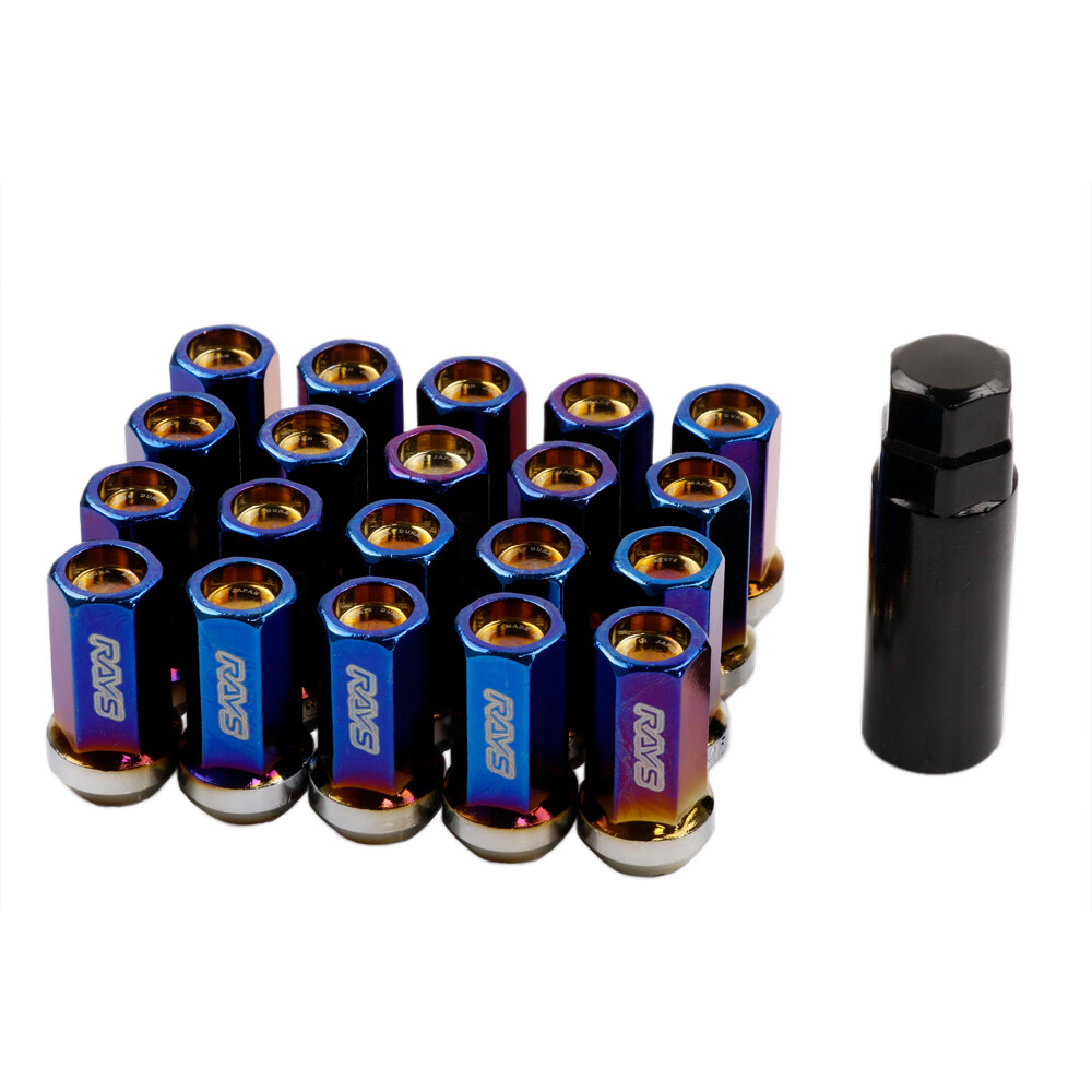 M12x1.5 20pcs/set RAVS Racing Burnt Blue A7075 Aluminium Alloy Wheel ...