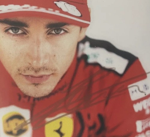 Charles Leclerc Formula 1 Authenticated Auto Signed Postcard F1 Ferrari ...