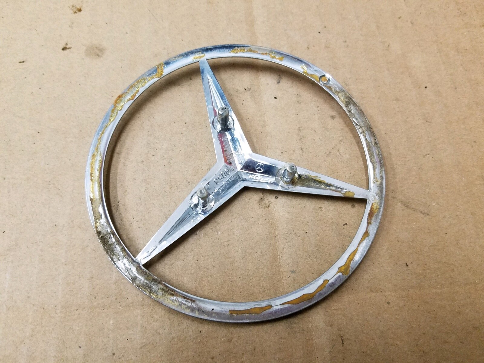 Mercedes-Benz OEM Rear Trunk Chrome Emblem Badge Logo Nameplate 201 758 ...