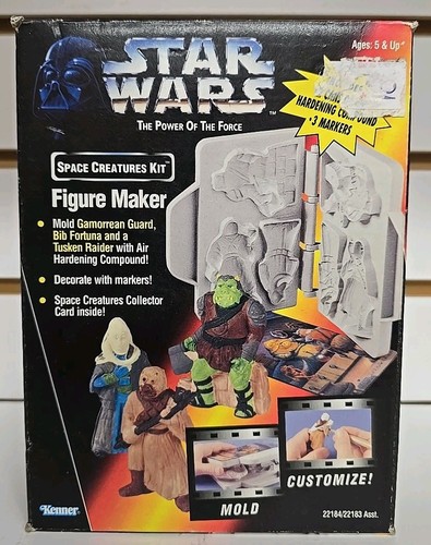 Star Wars The Power Of The Force Figure Maker Space Creatures Kit 1996 ...
