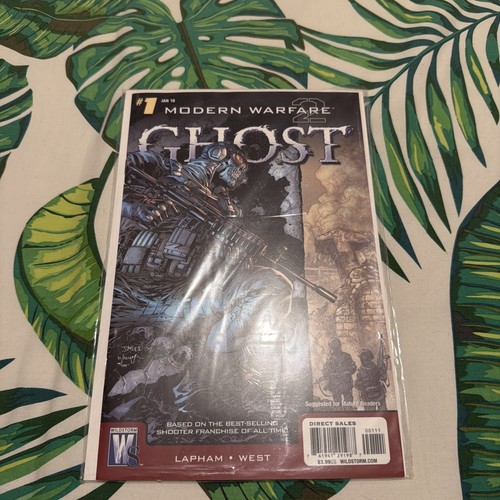 Modern Warfare 2 Ghost #1 Comic 2010 Wildstorm Comics Jim Lee Variant ...