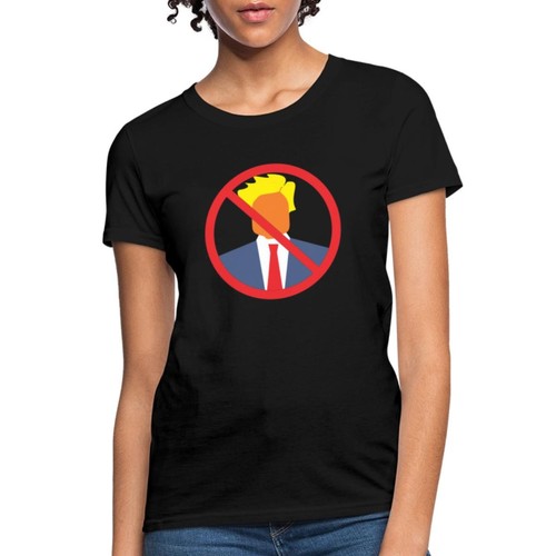 No Trump Symbol – Bold Political Protest Women's T-Shirt | eBay