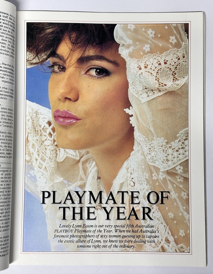 Australian Playboy Magazine - April 1984 - Playmate of the Year Lynn ...