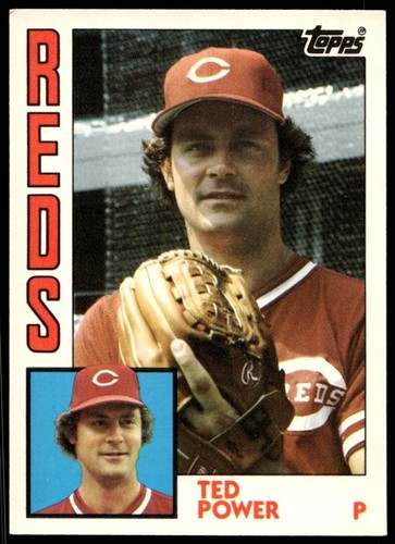 Ted Power Cincinnati Reds 1984 Topps Tiffany #554 | eBay