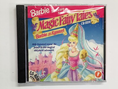 "BRAND NEW" Barbie Magic Fairy Tales: Barbie as Rapunzel (PC CD-ROM ...