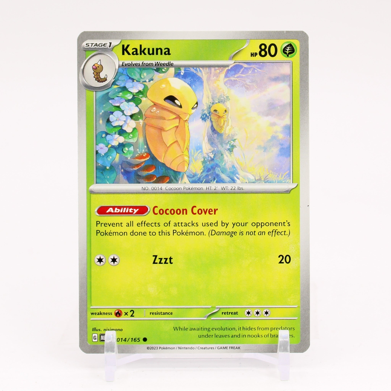 Kakuna - 014/165 151 Common Pokemon - NM/MINT | eBay