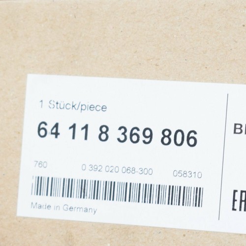 NEW BMW 3 E90 ADDITIONAL WATER PUMP 64118369806 2008 OEM NO DUTY TO 🇺🇸 ...