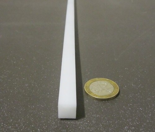 Delrin Acetal Square Bar 3/8" (.375") Thick x 3/8" (.375") Wide x 36 ...