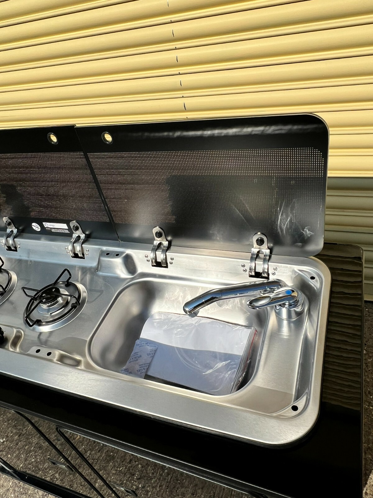 VW T5 T6 Kitchen Camper van Black Gloss Smev Lavanda 9222 9722 Pod Unit ...