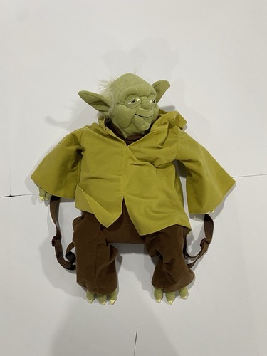 Disney Parks Star Wars Yoda Backpack Buddies Plush 24” | eBay